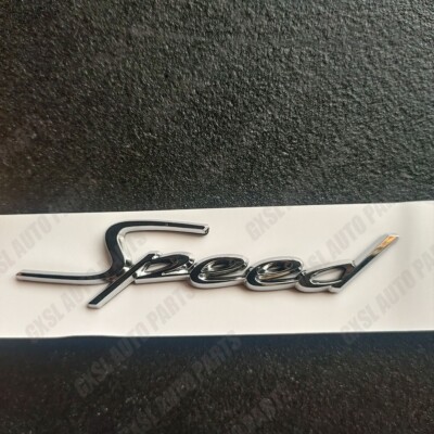 For Bentley Continental GTC GT "Speed" Logo Badges Fender Side Emblem ...
