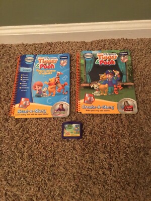 VTech Read-A-Story and Create-A-Story Disney Tigger & Pooh Book ...