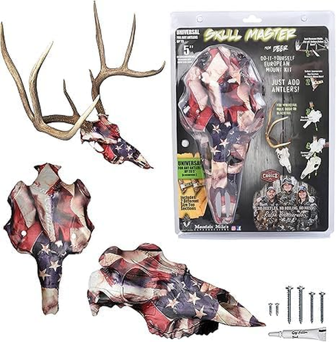 Mountain Mike’S Skull Master Deer Antler Mount Kit - 3D European-Style ...