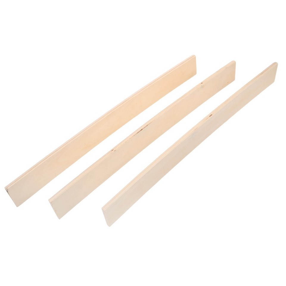 3pcs Wooden Bed Support Slats Replacement: Solid Wood Slats Under ...