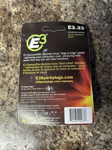 E3 Powersport Spark Plug - E3.36 Motorcycle / ATV / UTV - New | eBay