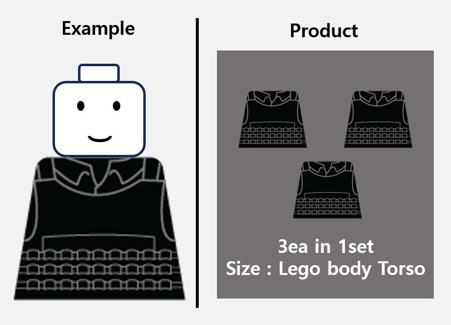 Lego Minifigure Decal Template