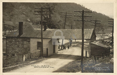 Toll gate National Pike, Frostburg, MD 1907 RPPC Photo Postcard Copy | eBay