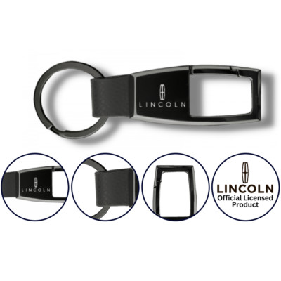 Lincoln Premier Carabiner Black Pearl Key Chain Ring Fob Official ...