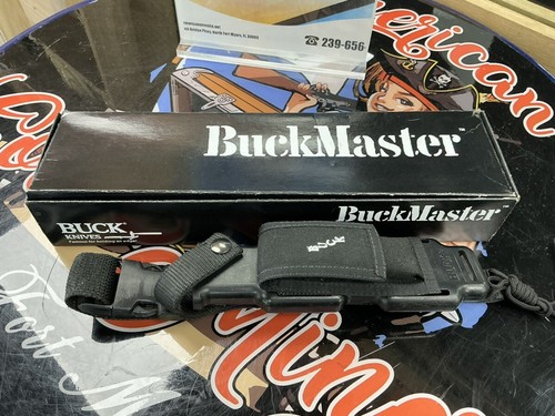 BUCK KNIVES, BUCKMASTER MODEL 184, SURVIVAL KNIFE, NEW IN BOX FIRST ...