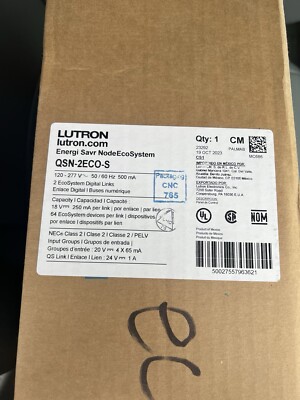 LUTRON QSN-2ECO-S Ecosystem Energi Savr Node | eBay