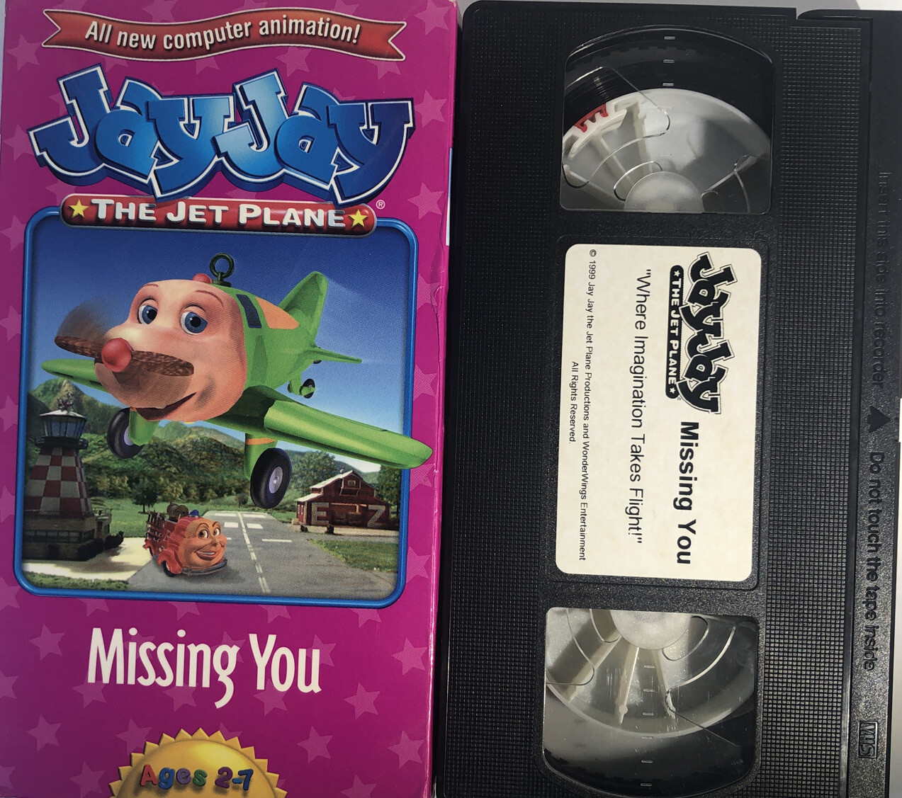 Jay Jay the Jet Plane-Missing You(VHS 2002)TESTED-RARE VINTAGE-SHIPS N ...