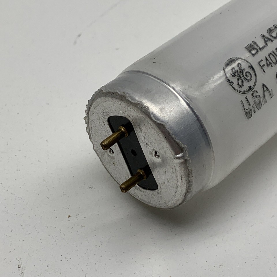 GE F40W BL Fluorescent Shatter Resistant Blacklight Lamp Light Bulb 48 ...