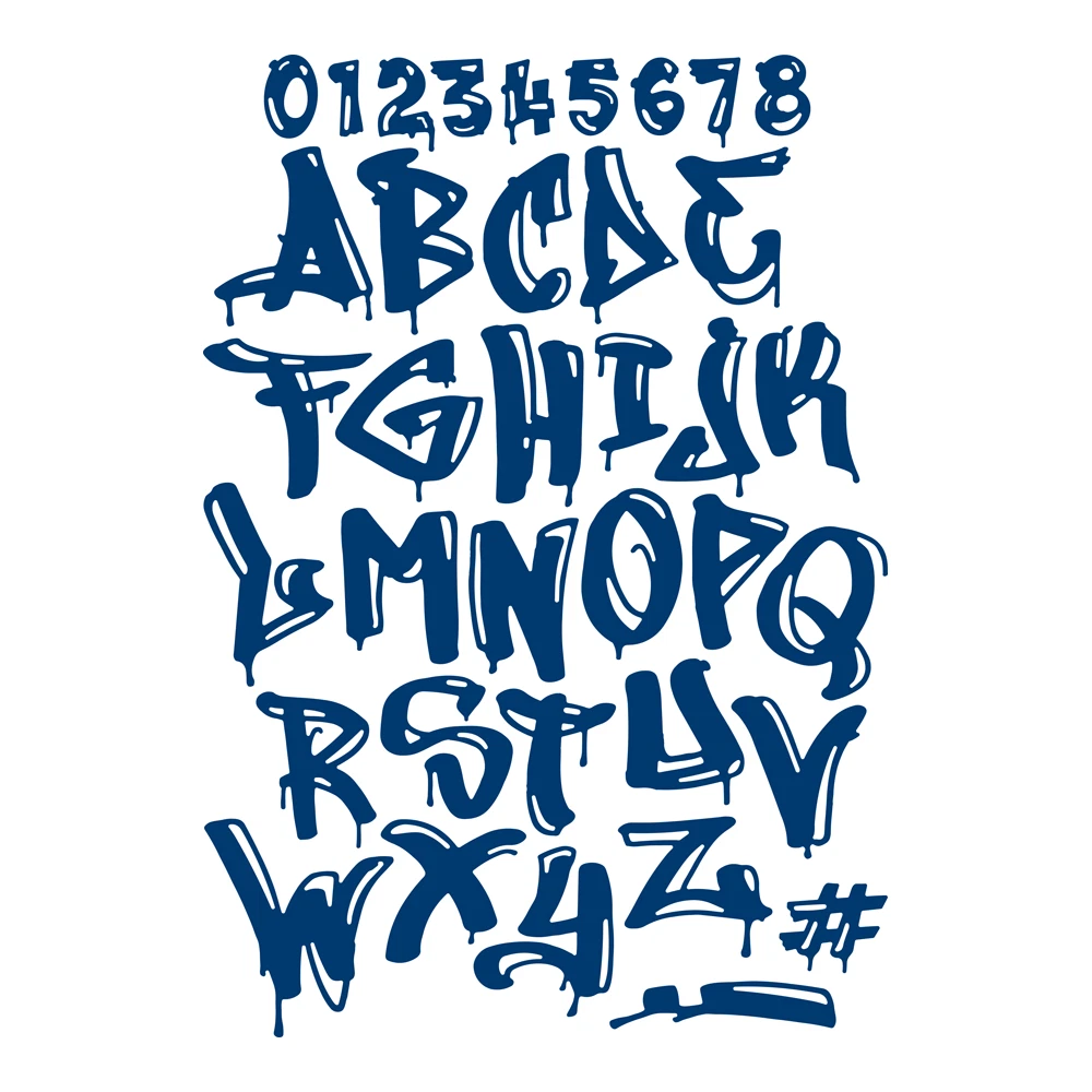Graffiti Letter Fonts