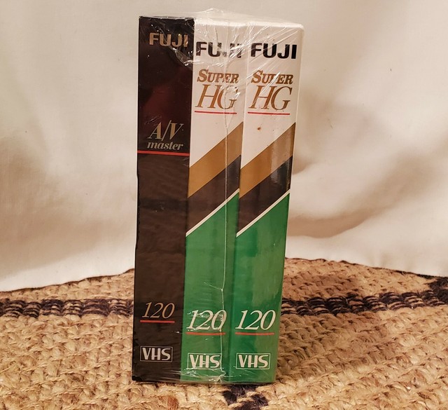 Fuji VHS Super High Grade T-120 3-Pack for sale online | eBay