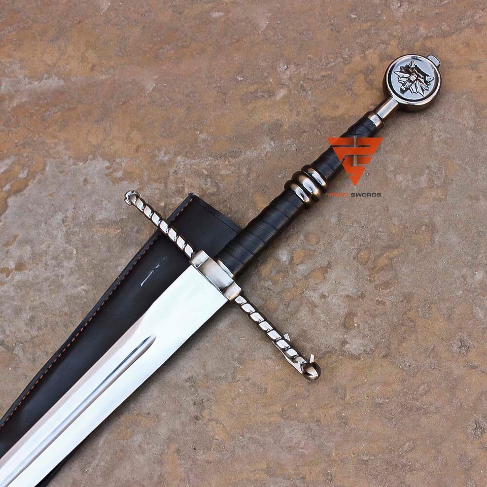 Master crafted Wolven Steel Sword Witcher Sword | eBay