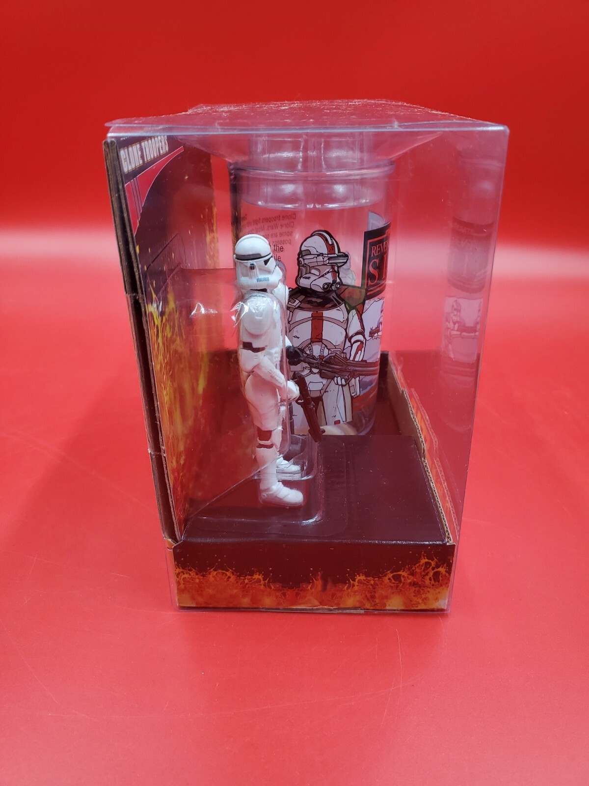 Star Wars ROTS Revenge of the Sith CLONE TROOPERS cup and Figure set ...
