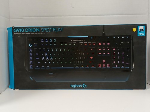 Logitech G910 Orion Spectrum RGB Wired Mechanical Gaming Keyboard, Black PARTS | eBay