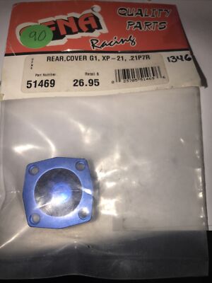 OFNA 51469 Picco P7 backplate NITRO .21 BLUE BACKPLATE WITH COVER SEAL ...