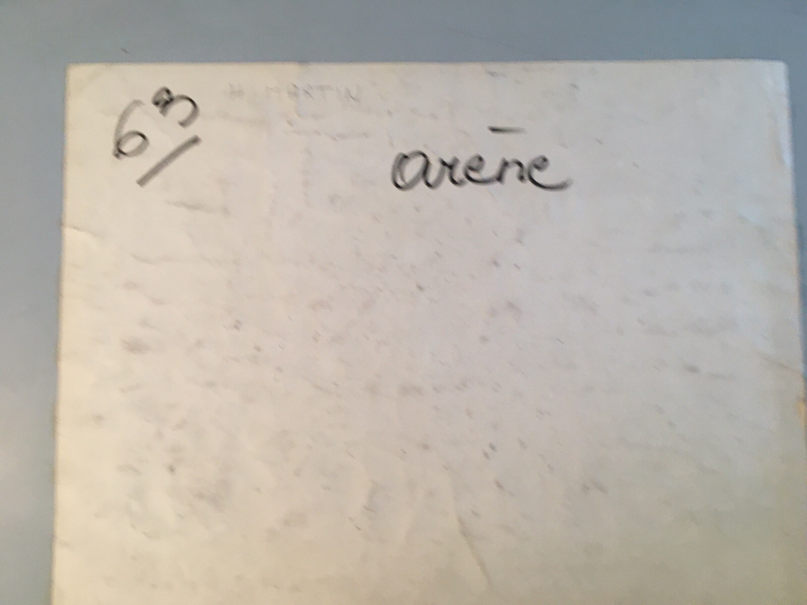 Very Beautiful Painting Helene Martin Oil Expressionist Paper Arena ...