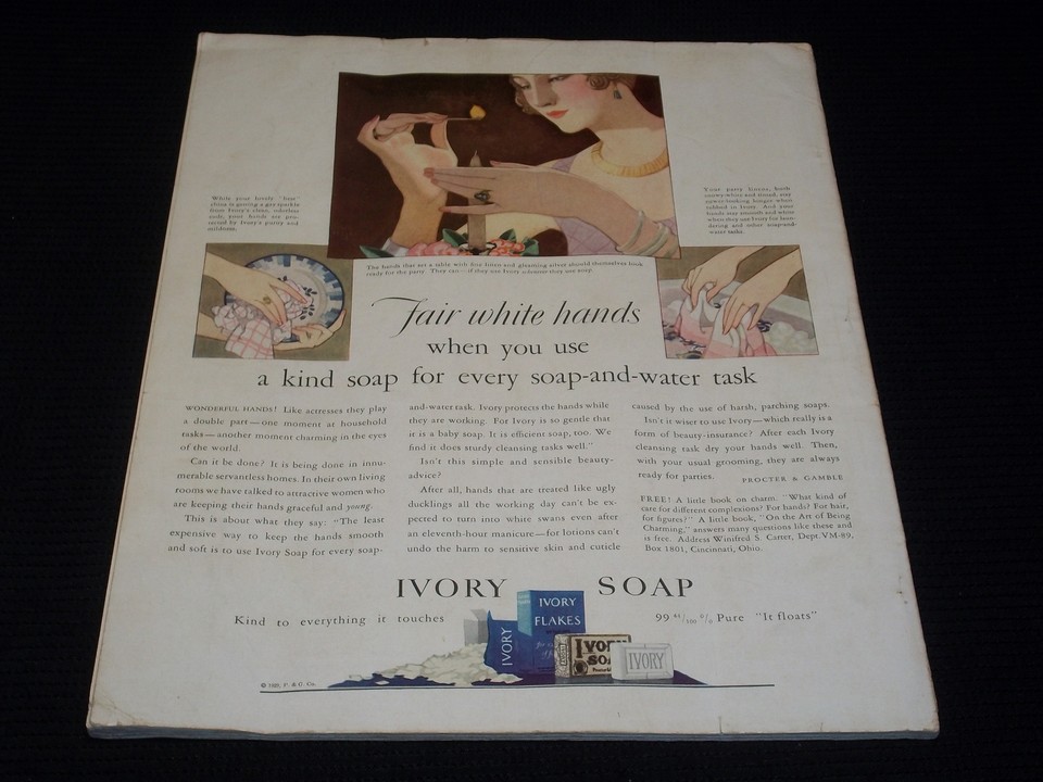 1929 AUGUST MCCALL'S MAGAZINE - NICE ILLUSTRATED FRONT COVER - E 5760 ...