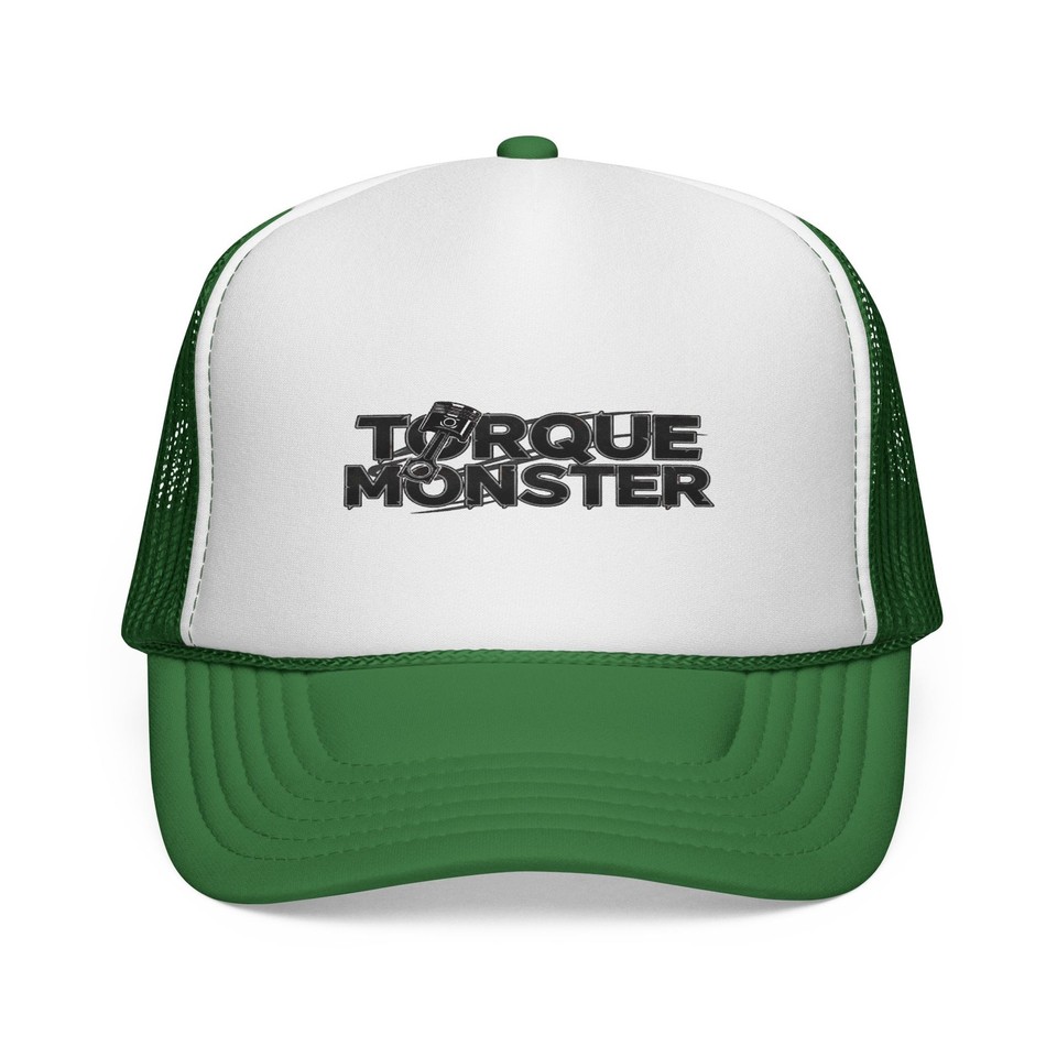 Diesel Mechanic Trucker Cap | Torque Monster | Vintage Racing Logo Hat ...