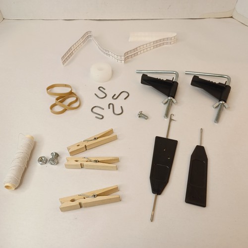 Bond Ultimate Sweater Knitting Machine Assorted Parts Lot Latch Clamps ...