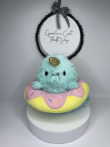 Squishable Mini Sparkles the Narwhal in Donut Whale Unicorn Food Dessert Treat | eBay