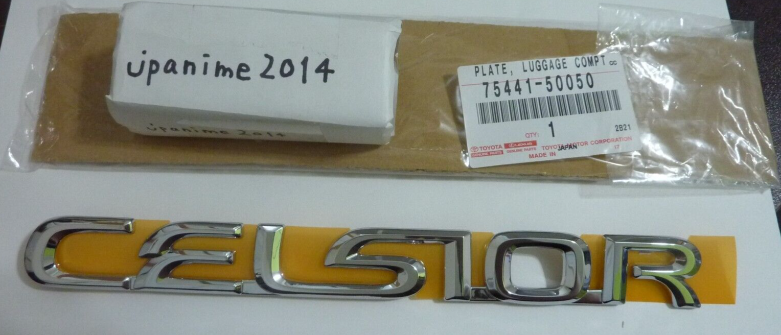 Toyota 97-06 Lexus LS400 LS430 Rear "Celsior" Emblem Badge Genuine* | eBay