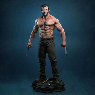 Wolverine 3D Print Figure GK Model Kit Unpainted Unassembled Garage Kit ...