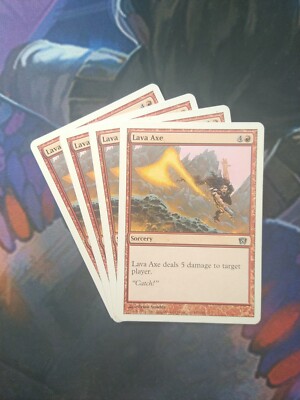 Lave Axe x4 | 7% Off 2+ | 8th Edition | LP/MP | MTG | eBay