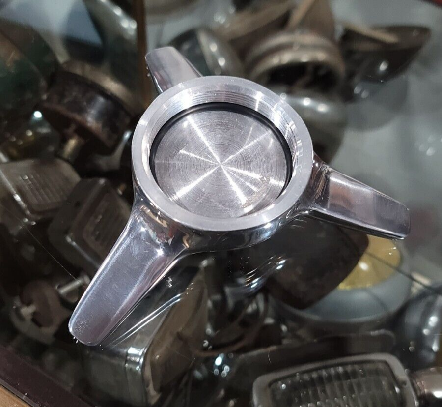 MOON Aluminum SPINNER CAP Hot Rod MOONeyes Gas Fuel Tank vtg style Drag ...