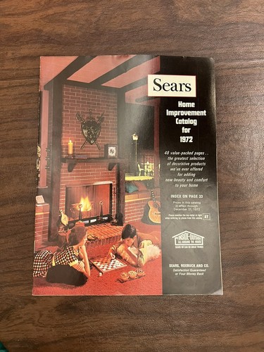 Vintage Sears 1972 Home Improvement Sale Catalog Magazine Ad Book 47 ...