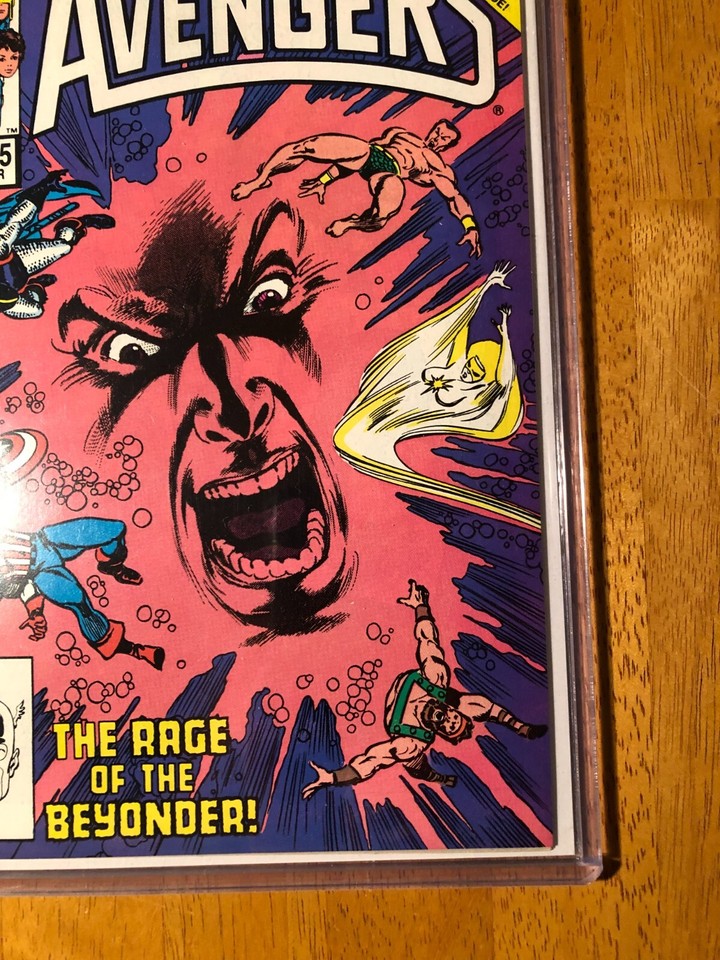 Avengers #265 1986 NM+ Beyonder Secret Wars II Buscema Cv w/ Hard ...