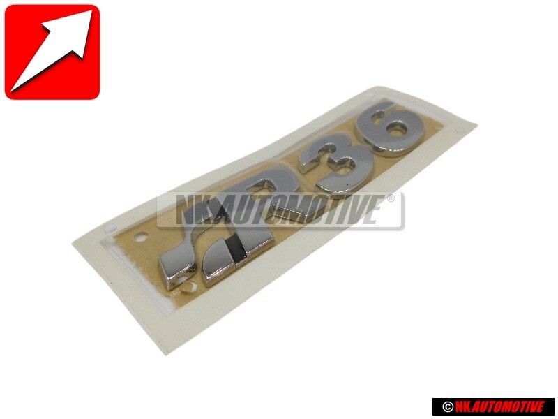 Original VW R36 Rear Trunk Boot Badge Emblem Chrome - 3C0853675AE739 | eBay