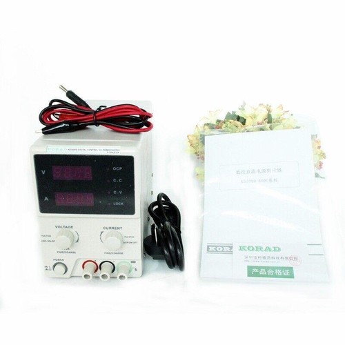 KD3005D Precision Adjustable Digital Programmable Lab Switch DC Power ...