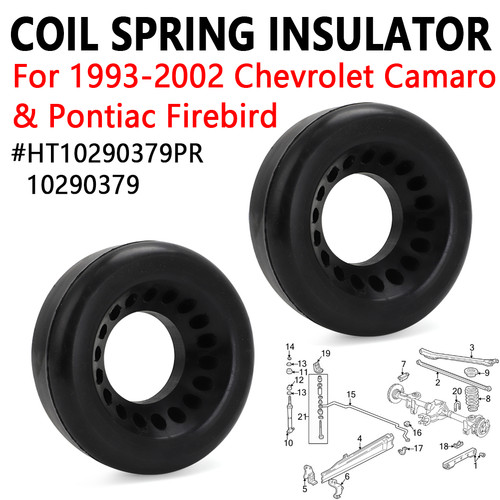 For 93-02 Chevrolet Camaro Pontiac Firebird 10290379 Coil Spring ...