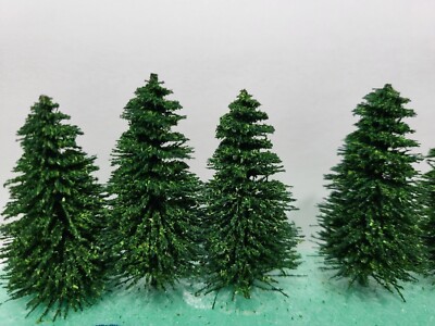 Barnes Products Pine Trees Medium 3" High | eBay