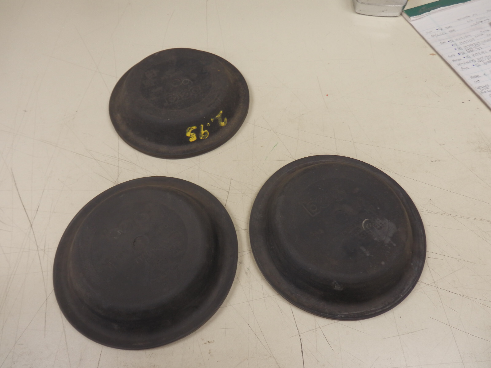 Three (3) Pack Berg Brake Diaphragm 1824 Free Shipping | eBay