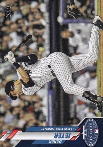 2020 TOPPS UPDATE ROYAL BLUE PARALLELS DEREK JETER NEW YORK YANKEES ...