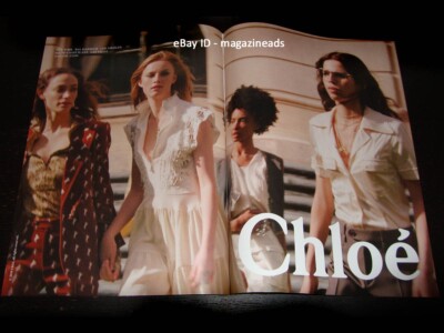 CHLOE 2-Page PRINT AD 2018 SOPHIE KOELLA Rianne Van Rompaey HAYETT ...