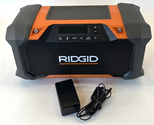 Ridgid 18V Hybrid Jobsite Radio W/ Bluetooth Technology Tool Only Model ...