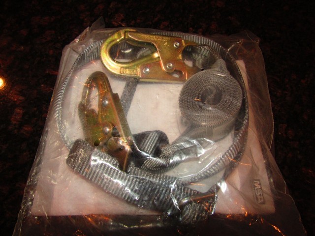 MSA V-Series Single-Leg Adjustable Energy Absorbing Lanyard 6 ft ...