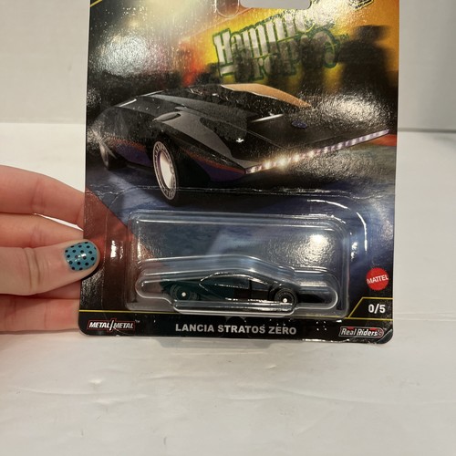 Hot Wheels Premium Hammer Drop Lancia Stratos Zero Black Chase 0/5 | eBay