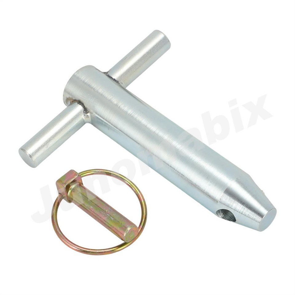 TAG Style T-Handle Quick Coupler Pin 1-1/4"x6 for Backhoe Excavator ...