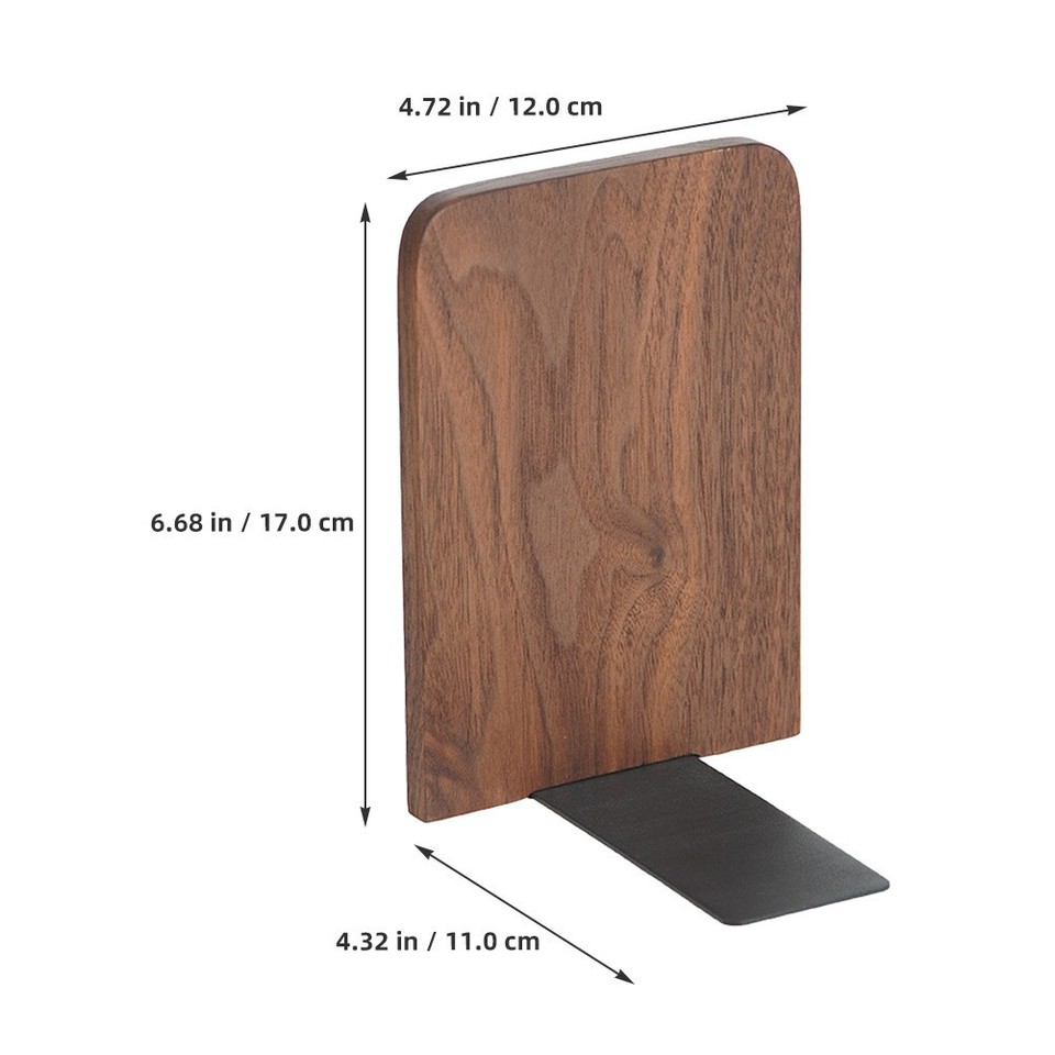 2 Pcs Bookholders for Shelf Reading Stands Bookend Home Decorative ...