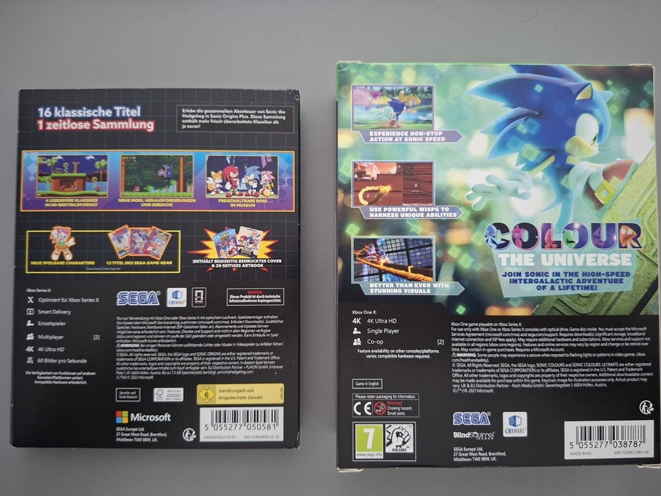 Sonic Colours Ultimate & Sonic Origins Plus Bundle Xbox One | eBay.de
