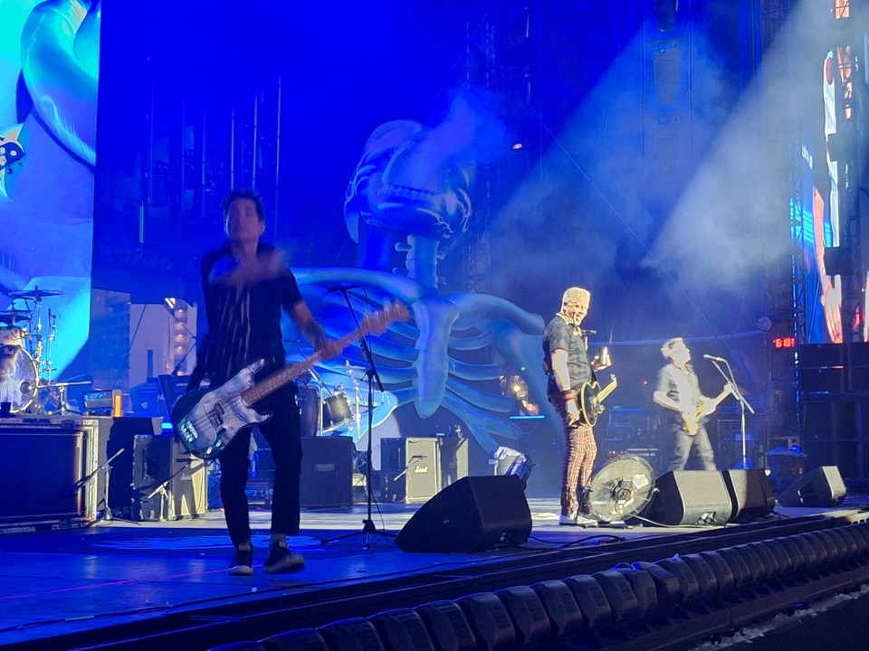 2025 The Offspring Supercharged Worldwide Tour Concert Used Beach Ball ...