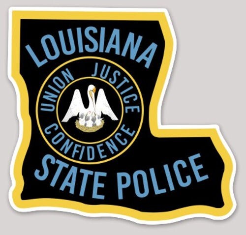 6 Inch Non-Reflective Louisiana State Police Logo Sticker Decal | eBay