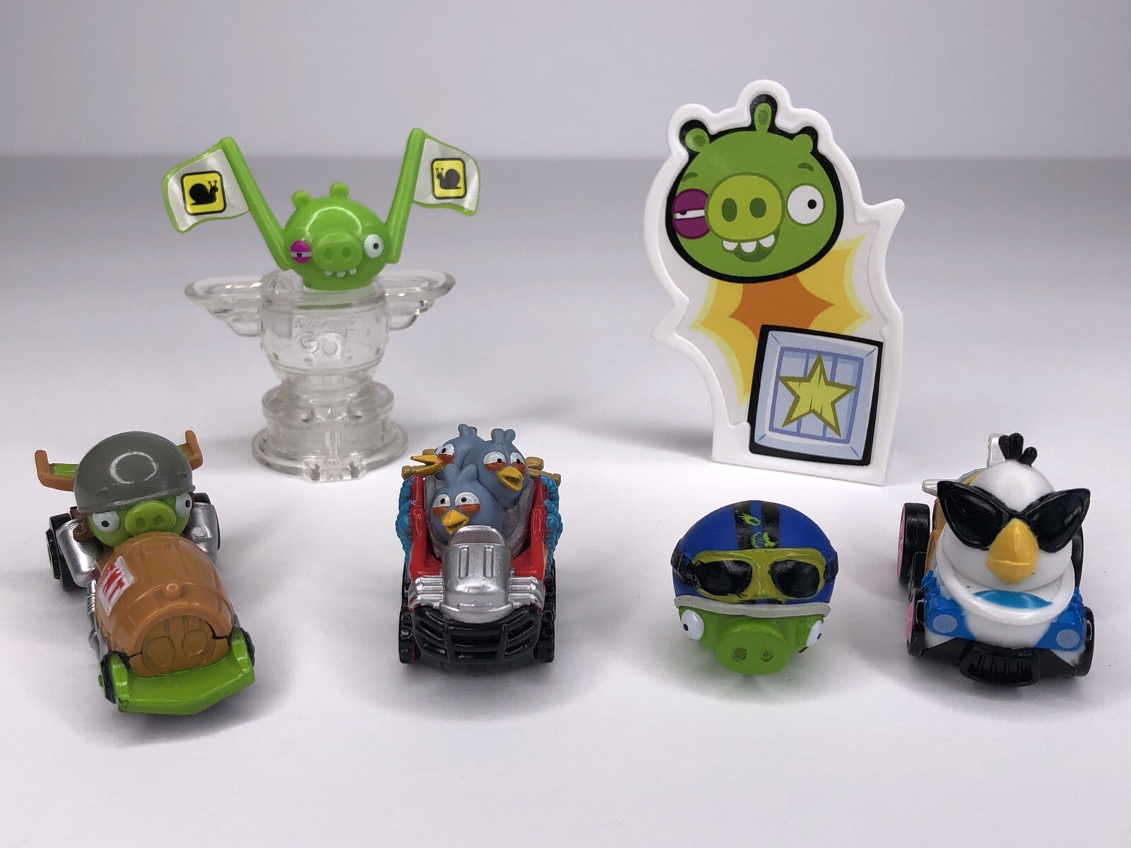 Angry Birds Go Telepods Kart Racer Car Lot Pigs Flag Matilda Blues ...