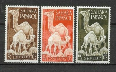 SPANISH SAHARA 1951. Complete series of 3 new stamps ** (8044) | eBay