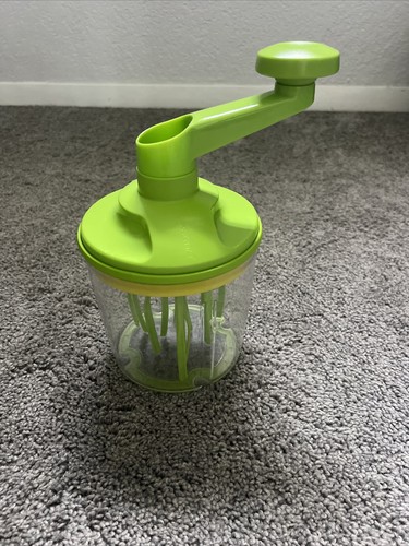 Tupperware Whip 'N Prep Mix Chef Frosting Meringue Mixer ~ 6192 ~ Green ...