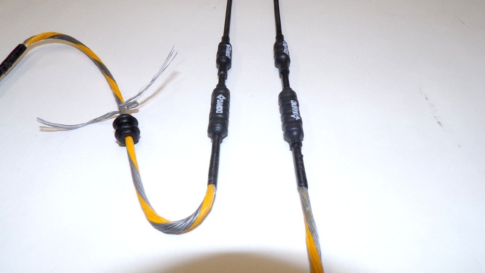 Bowtech Carbon Icon (Silver & Yellow) OEM String & Cable (Full Set) | eBay