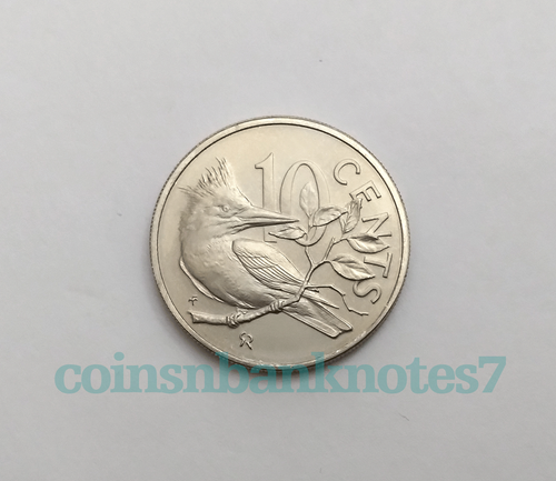 1974 British Virgin Islands 10 Cents Coin, KM #3 Uncirculated / Bird | eBay