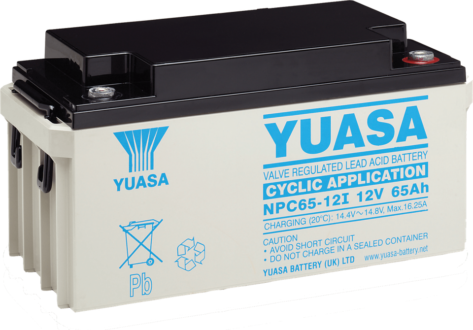 Yuasa 12V / 6V Battery For Model Boats, Lawn Mowers, Solar Panels and ...
